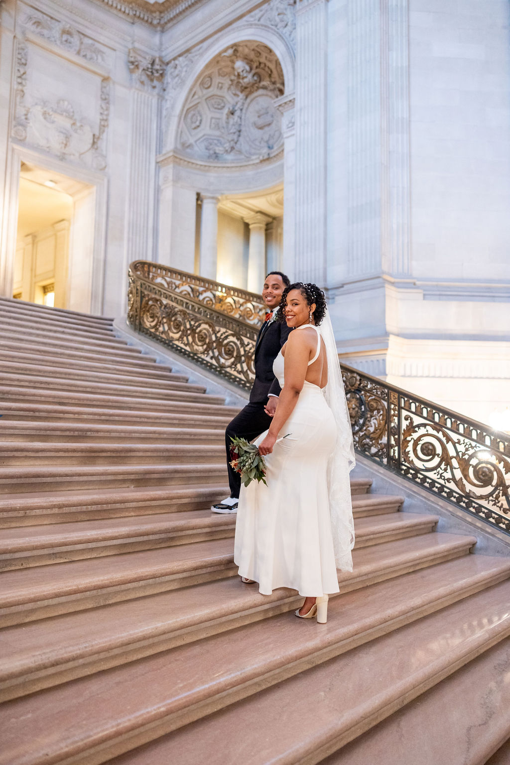 An Elevated SF City Hall Elopement - The Bloom Blog